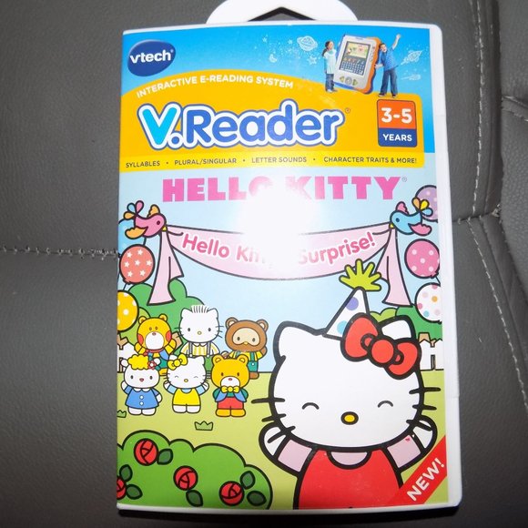 vtech | Toys | Vtech Vreader Game Hello Kitty Ages 35 | Poshmark
